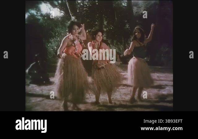 USA - 1928 - In this silent romance movie, hula dancers perform for ...