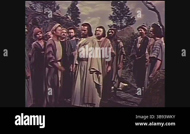 ISRAEL - 1951 - in this biblical film, Jesus tells his disciples he has ...