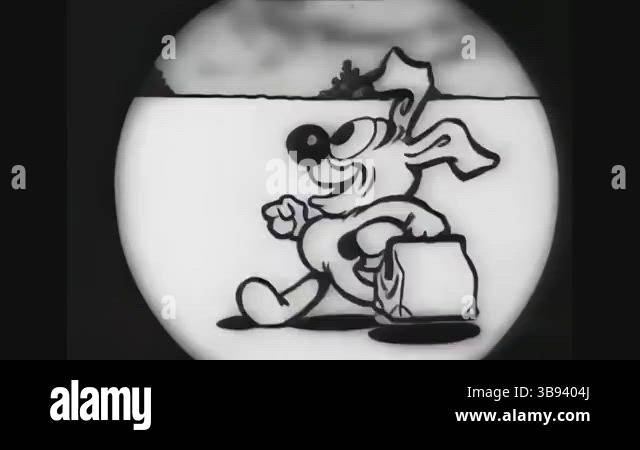 USA - 1929 - In this animated film, a dog gets hit with an elixir that ...