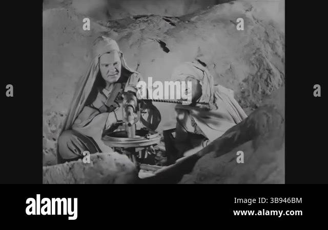 MOROCCO - 1937 - in this adventure film, two French soldiers in Arab ...