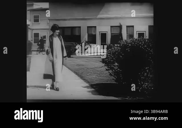 CALIFORNIA - 1925 - MGM movie stars walk the studio backlot and show ...