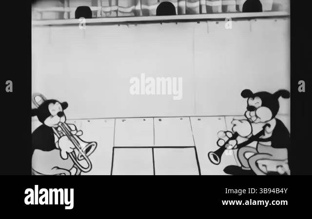 USA - 1931 - In this animated film, a dramatic lion maestro begins ...