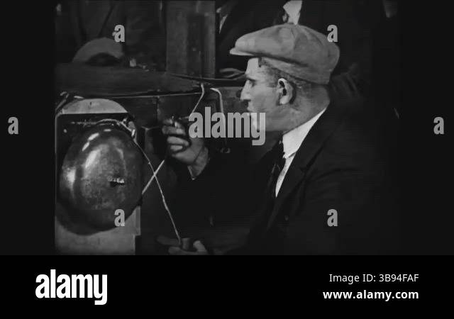 US - 1925 - in this silent comedy, a bell announces the next round in a ...