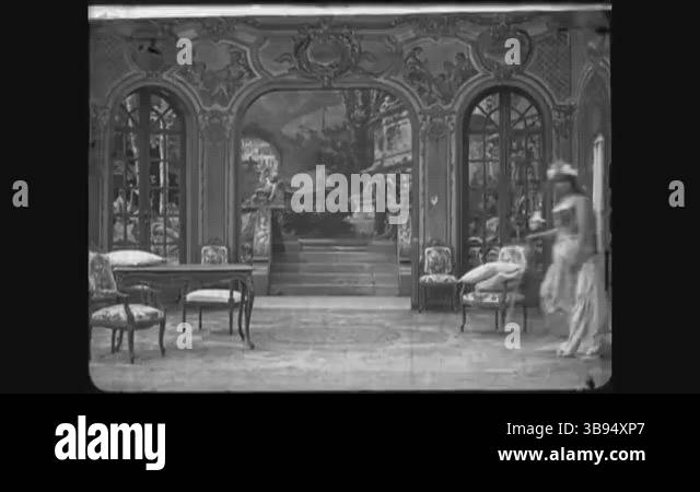 FRANCE - 1907 - In this silent film adaptation of Cinderella, the fairy ...
