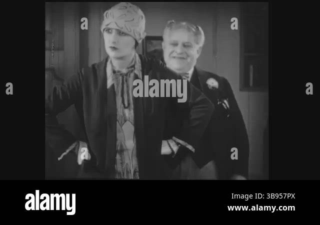 GERMANY - 1926 - in this silent drama, a woman attacks another woman ...