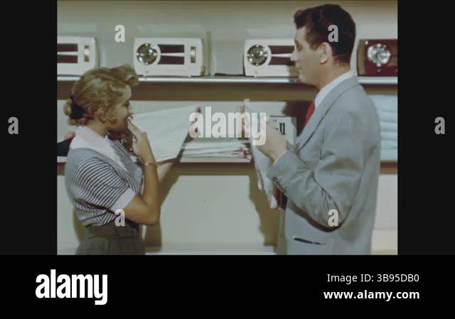USA - 1952 - In this promotional film, a talking clothes dryer tries to ...
