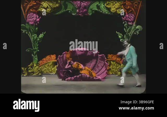 FRANCE - 1906 - In this silent film, a magician concludes a ...