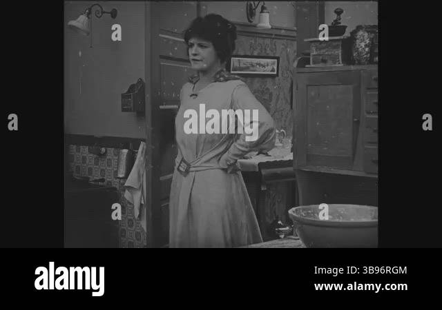 USA - 1917 - In this silent comedy, a maid and butler are fired for ...