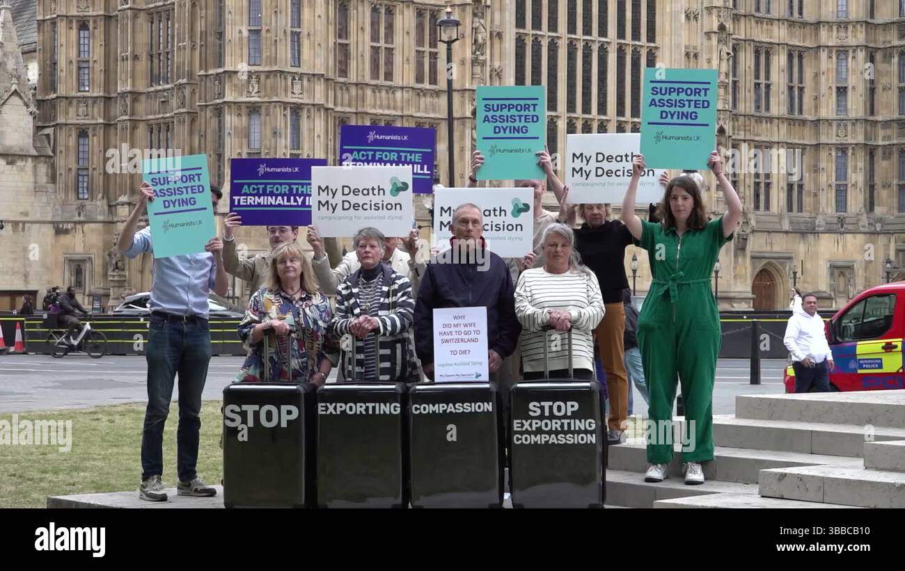 Campaigners gather outside parliament Stock Videos & Footage - HD and ...