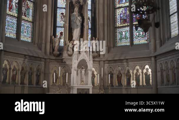 Votive statue virgin mary Stock Videos & Footage - HD and 4K Video ...