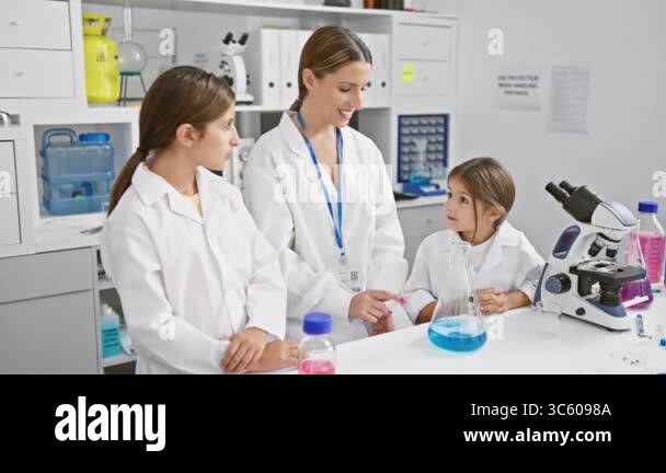 School equipment laboratory girls Stock Videos & Footage - HD and 4K ...