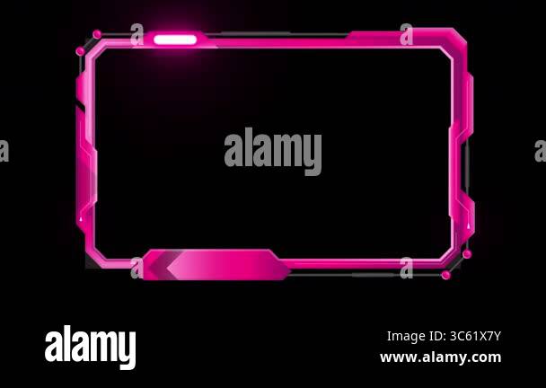 Stream Overlay twitch overlay Game Overlay transparent background Stock ...