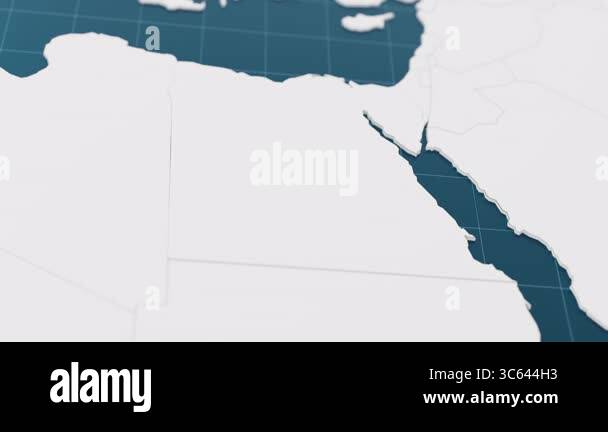 3d map egypt borders Stock Videos & Footage - HD and 4K Video Clips - Alamy