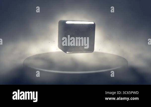 Animation of a magnet levitating above a high-temperature ...