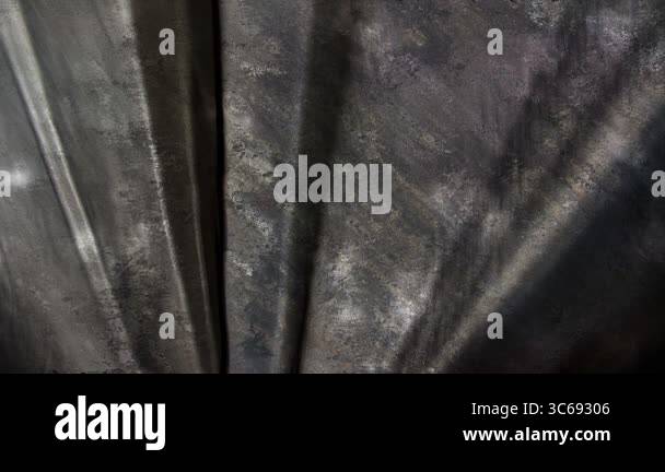 Abstract Grey Glowing Background Design Loop On black Textured ...
