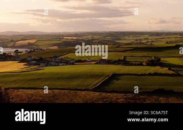 Patchwork fields rolling countryside Stock Videos & Footage - HD and 4K ...