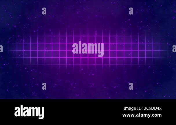 Dynamic Retro Grid Looping Background Stock Video Footage - Alamy