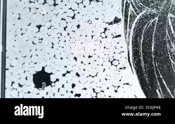 Retro Film Dust Scratch Texture Grunge Overlay. High quality 4k footage ...