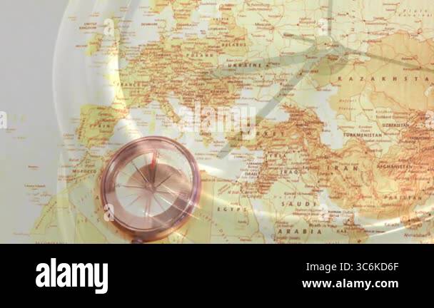Compass map tourism tools Stock Videos & Footage - HD and 4K Video ...