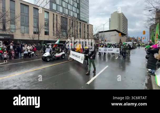 Exciting scenes from the St Patrick Day parade featuring community ...
