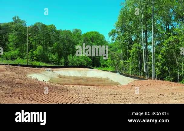Stormwater retention pond Stock Videos & Footage - HD and 4K Video ...