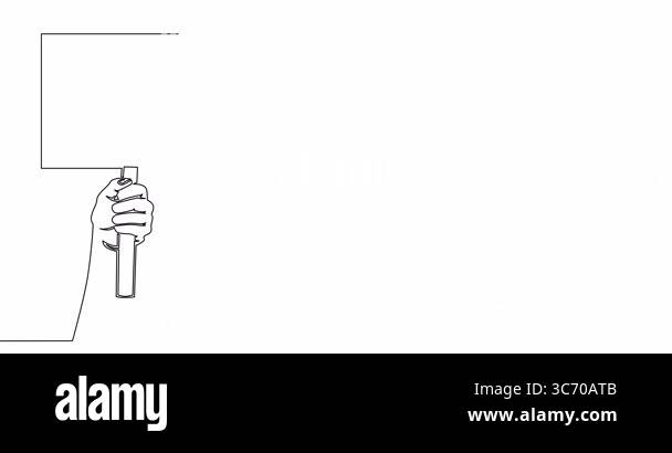 Self Drawing Line Animation Stock Financial Market Crash Graph Chart 