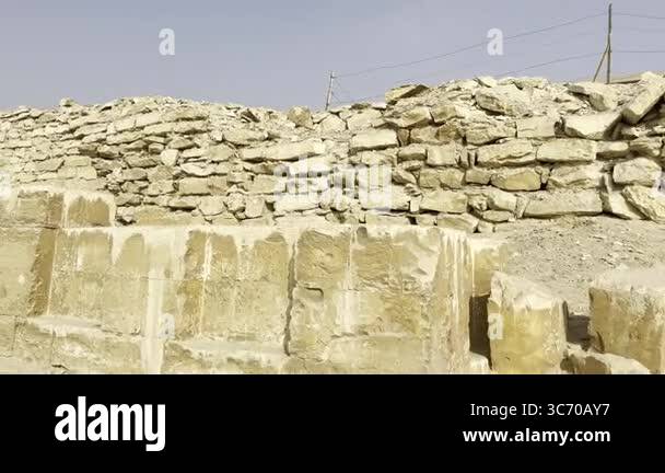 Cairo, Egypt; January 20, 2024: Experience the ancient echoes walking ...