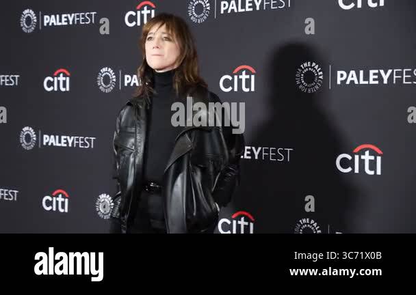 Charlotte Gainsbourg at the 2025 PaleyFest LA celebration of 'Gilmore Girls, The Marvelous Mrs ...