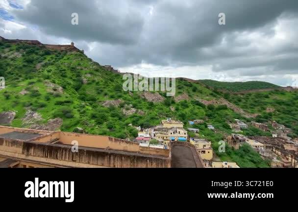 Jaipur, Rajasthan, India 31 July 2022. Amer Fort in Jaipur, Rajasthan ...