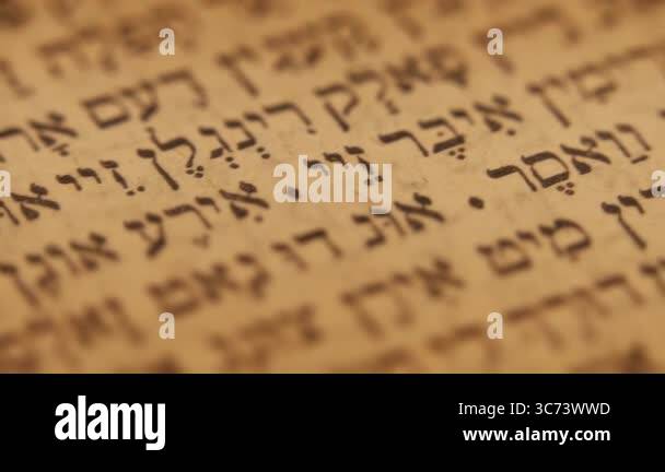 Hebrew Bible. Exploring rare religious sacred jewish heritage ...