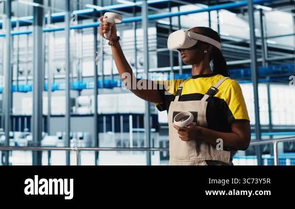 Smart factory engineer implements automated workflows and control ...