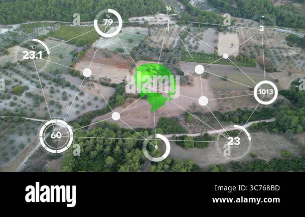 agriculture smart farming technology - industry 4.0.Concept of ...