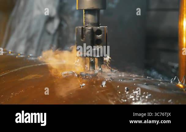 Automatic industrial drilling machine with drill cooling. Drilling ...