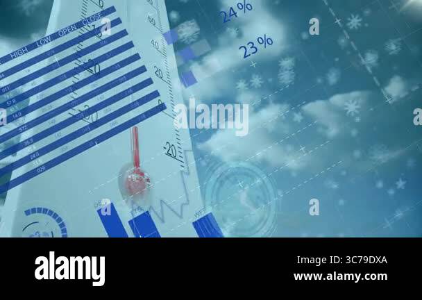 Weather forecast meteorology temperature Stock Videos & Footage - HD ...