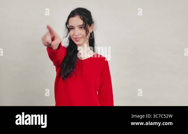 Woman gestures call sign Stock Videos & Footage - HD and 4K Video Clips ...