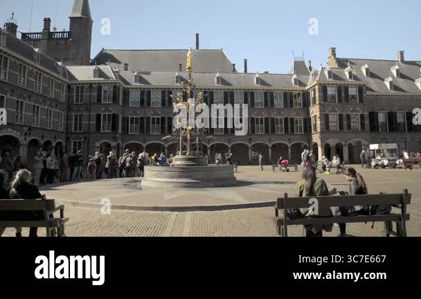 The Hague, Netherlands:The Ridderzaal inside the Binnenhof, the ...