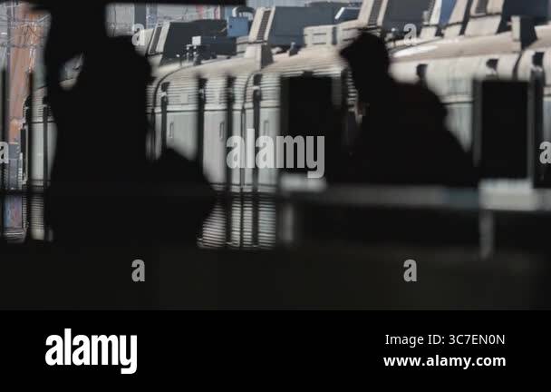 Shadows commuters waiting train Stock Videos & Footage - HD and 4K ...