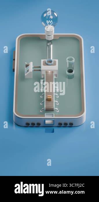3D loop satisfying online shopping animation Stock Video Footage - Alamy