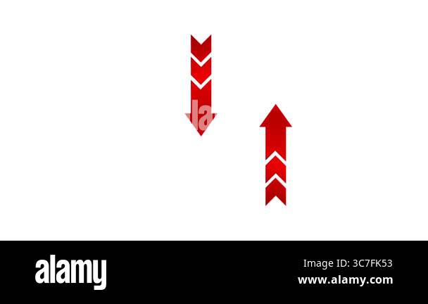 Red arrow icon,red colour arrow indicator ,arrow motion,moveable red ...