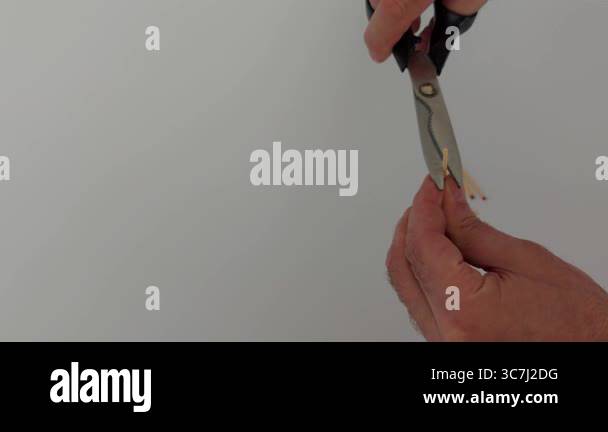 Master scissor skills fast. Learn safe, precise matcher-cutting ...