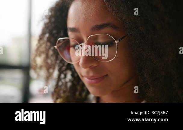 Portrait clever positive lady Stock Videos & Footage - HD and 4K Video ...