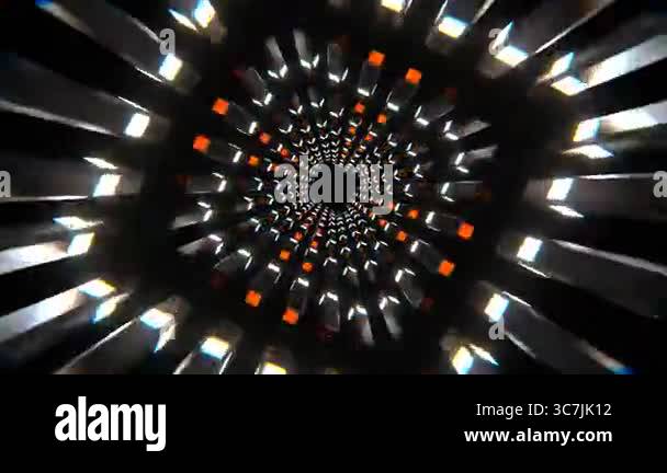 Exciting VJ loop on an abstract background with smooth flowing images ...