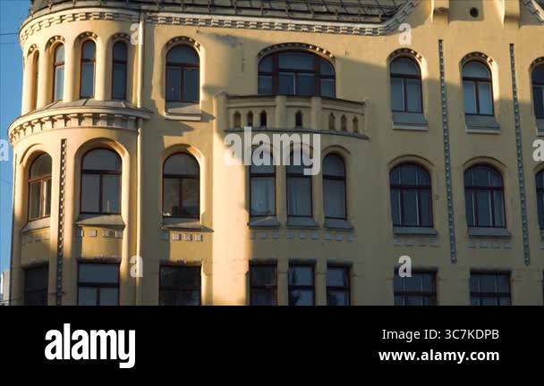 The Cat House in Riga, Latvia - an Art Nouveau building - stands as an ...