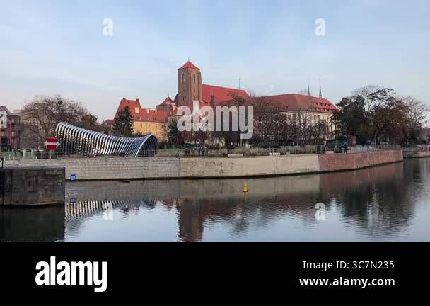 Wrocaw. City landscape view of the Polish city of Wroclaw. Poland place ...
