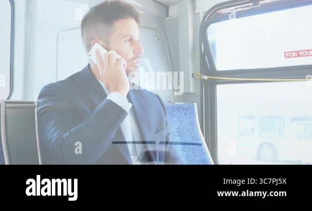 Standing communication arrival transportation Stock Videos & Footage ...