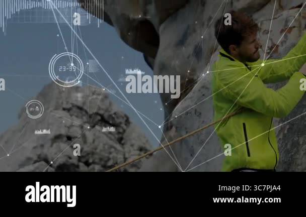 Male climber scaling rock face Stock Videos & Footage - HD and 4K Video ...