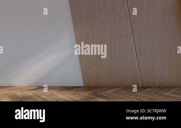 empty interior room shadow wall space background mock up architecture ...
