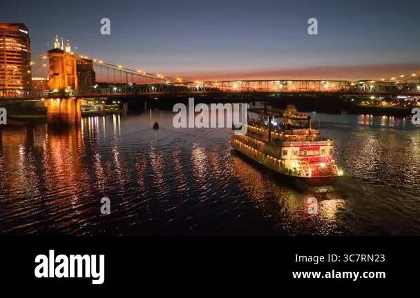 Aerial Fly Through: Experience Cincinnatis vibrant riverfront at ...