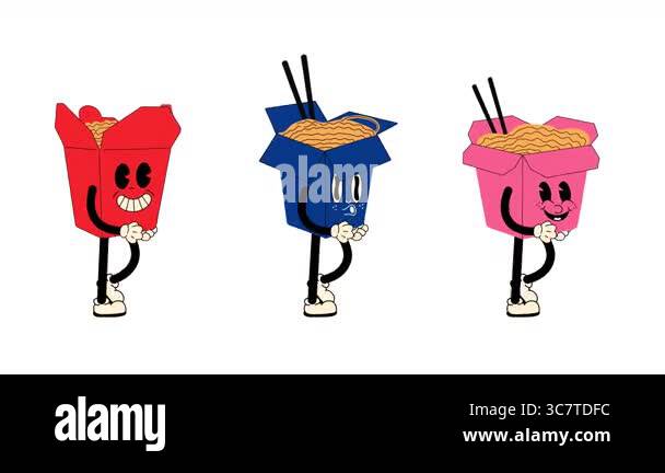 Cartoon noodles Stock Videos & Footage - HD and 4K Video Clips - Alamy