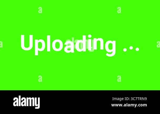 upload loading text animated loading upload bar waiting for process ...